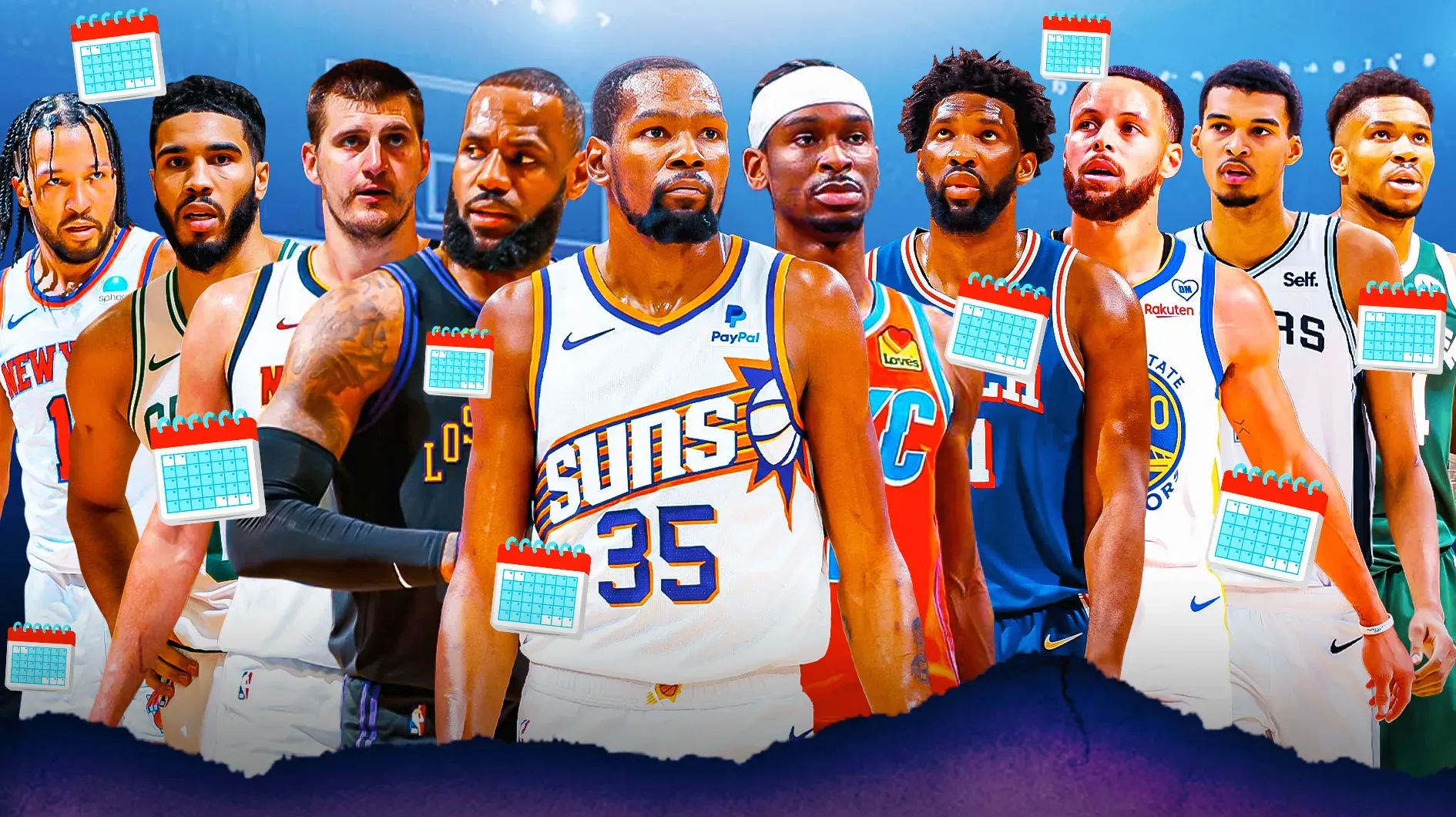 NBA Strength of Schedule Rankings for Remainder of 2024-25 Season ...